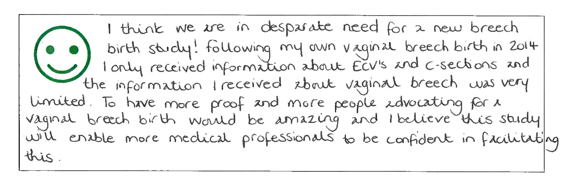 PPI: proposal development phase – OptiBreech