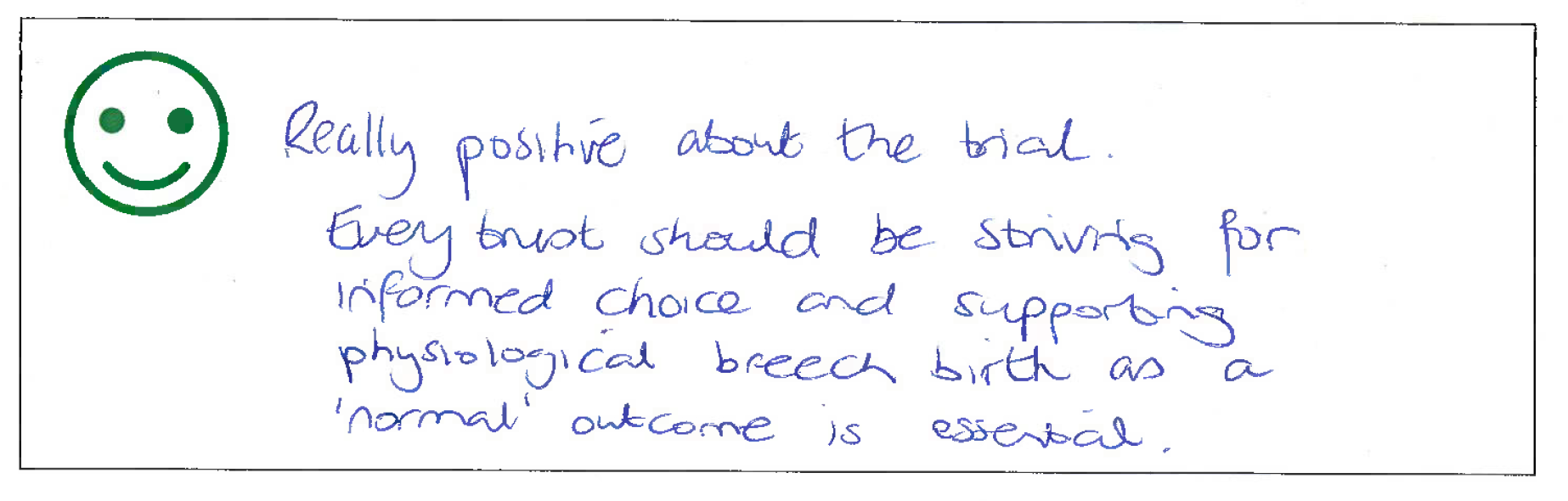 PPI: proposal development phase – OptiBreech