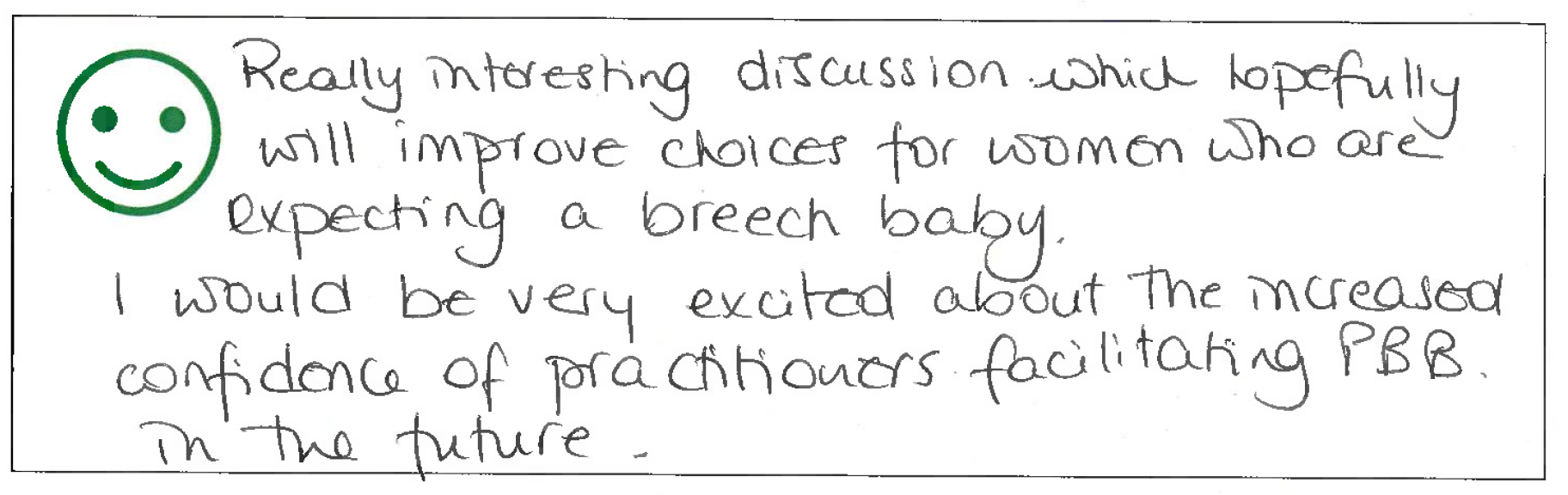 PPI: proposal development phase – OptiBreech